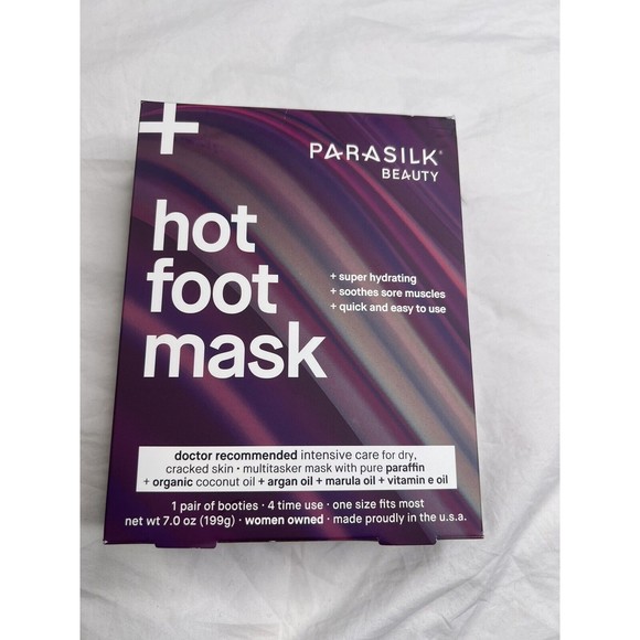 Parasilk | Skincare | Paraffin Hot Foot Mask Hydrating Soothes Sore ...